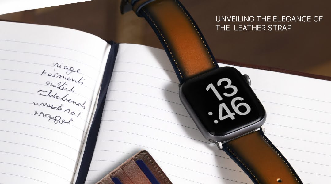 Pinnacle of Time: The Timeless Charm of Formal Smartwatch Leather Stra